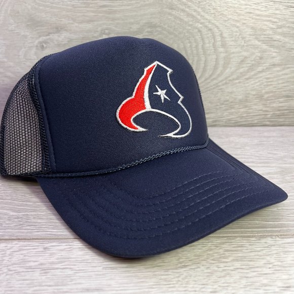 OTTO | Accessories | New Vintage Style Houston Texan Upside Down Blue ...